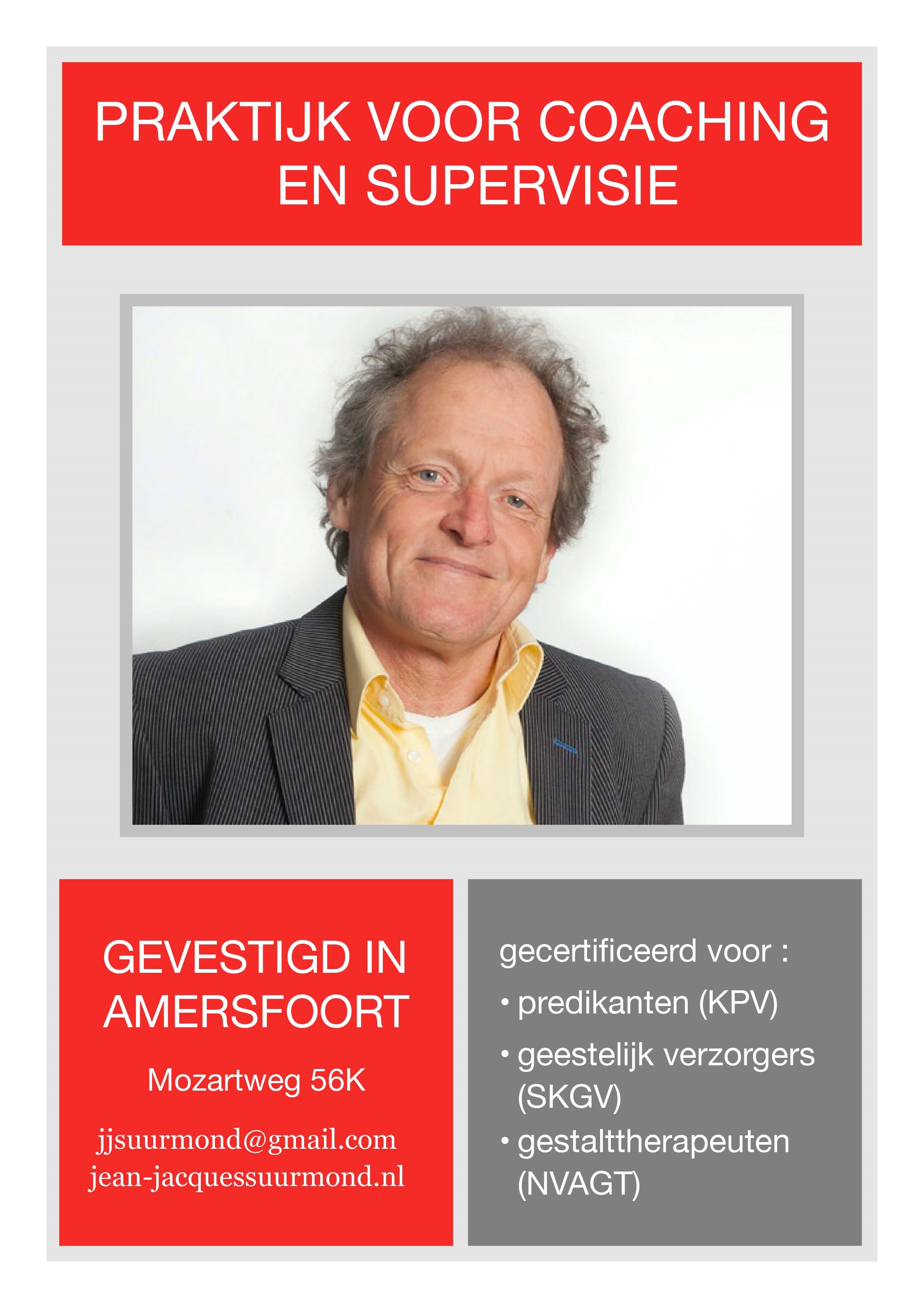 Jean-Jacques Suurmond coaching, supervisie, columns, lezingen, kerkdiensten